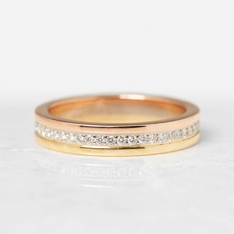 Cartier Diamond Trinity Eternity Ring at 1stDibs
