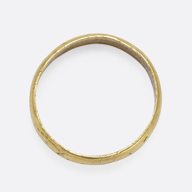 Antique 17th Century Gold Posy Ring at 1stDibs | antique posy ring ...