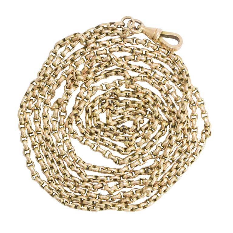 Antique Victorian Gold Guard Chain at 1stDibs | victorian guard chain ...