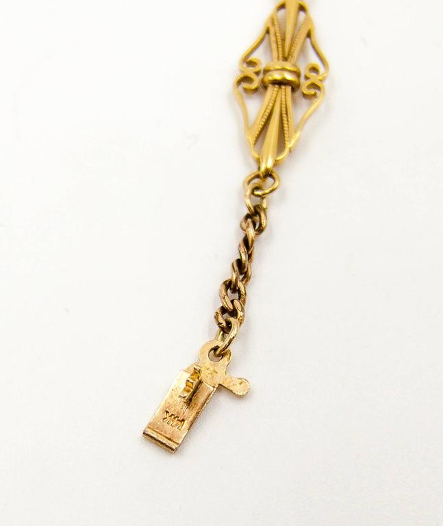 Delightful Antique Ornate Gold Chain at 1stDibs