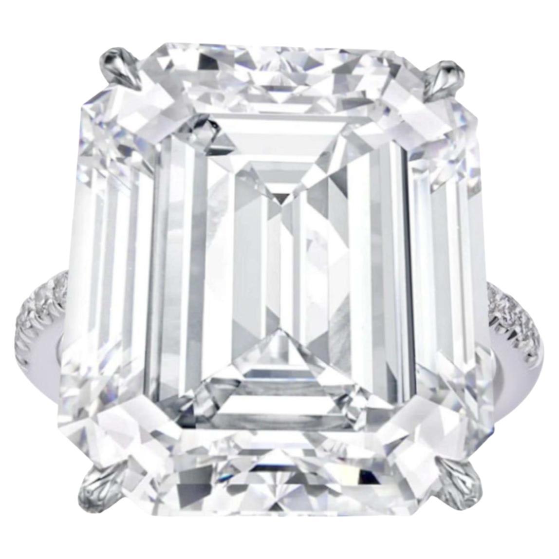Buccellati Romanza GIA Certified Emerald Cut Diamond Ring at 1stDibs ...