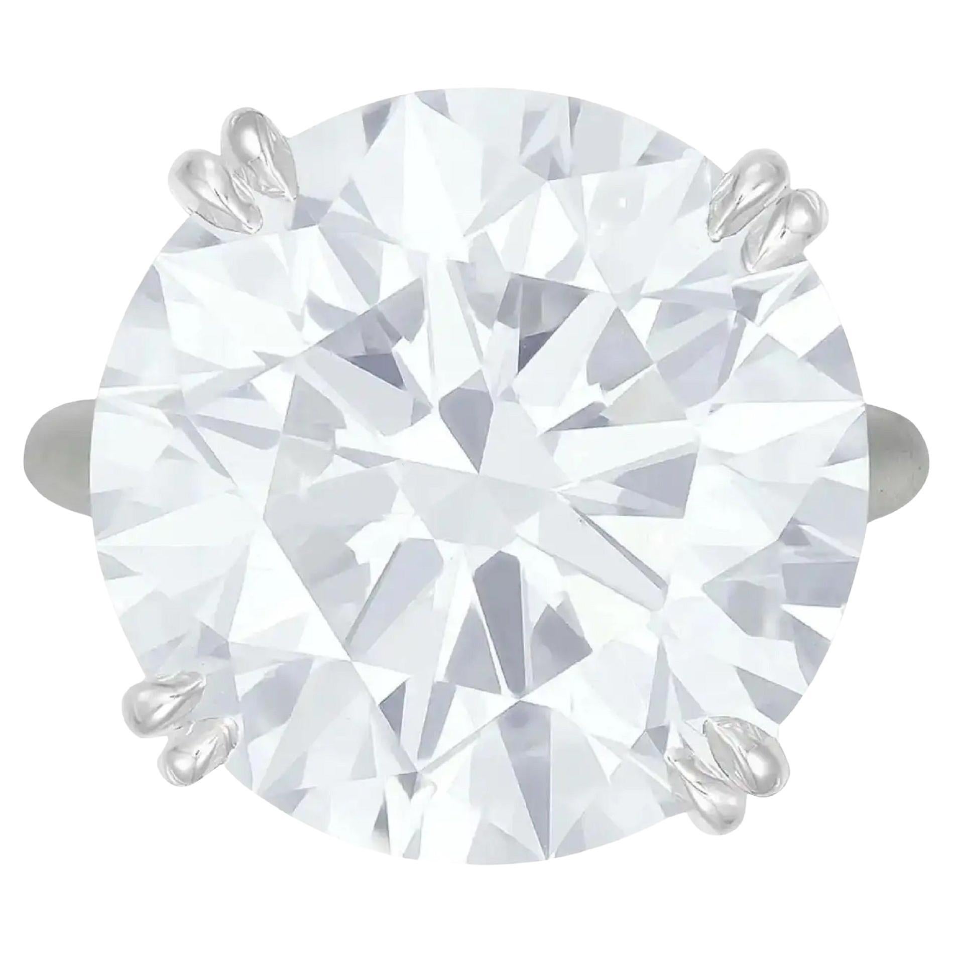 Antique 3.11 Carat GIA Certified Transition Cut Diamond and Platinum ...
