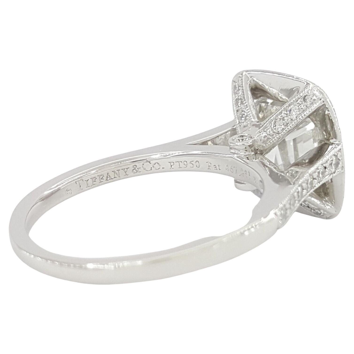 Contemporary Step Cut Emerald Diamond Ring 9.68 Carat For Sale at ...