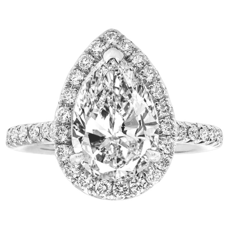 GIA Certified 2 Carat Flawless D Color Diamond Solitaire Ring For Sale ...