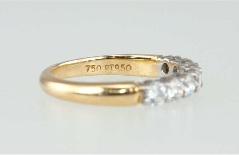 Tiffany and Co. Half-Circle Diamond Band 1990s at 1stDibs | half circle ...