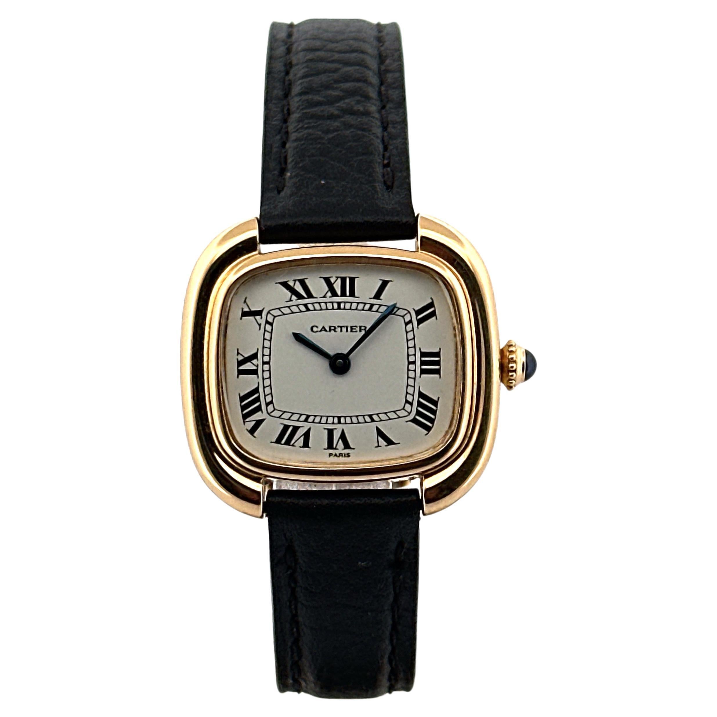 Cartier Trianon PM Paris Dial For Sale at 1stDibs | cartier chambord ...