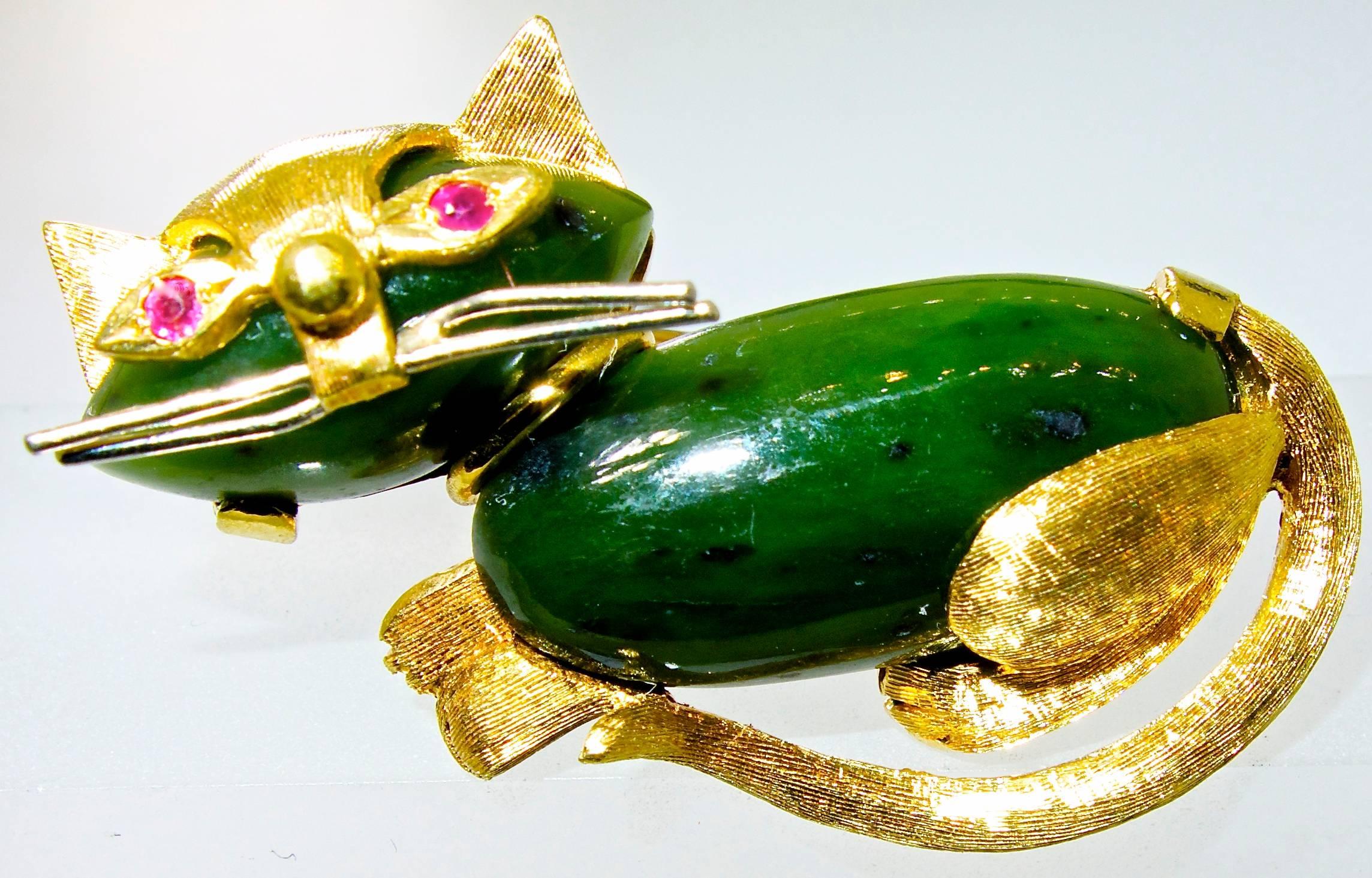 Cartier Kitty Cat, circa 1955 at 1stDibs | cartier kitten, kitty cartier