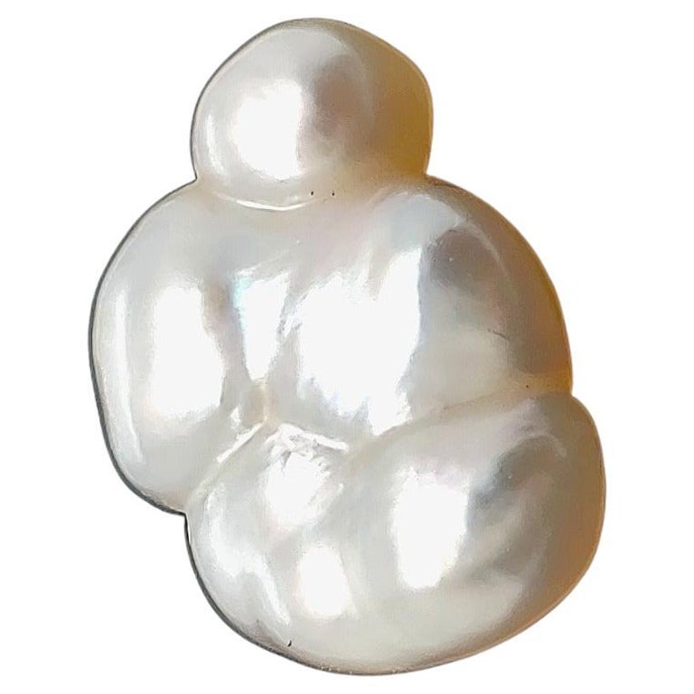 Natural Saltwater Basra Pearl with GIA Certificate For Sale at 1stDibs