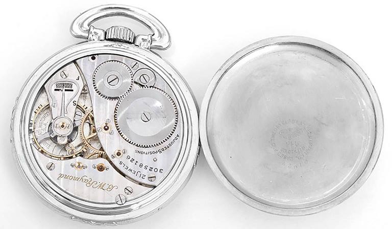 Elgin Rare Gold Filled Keystone Case Railroad Manual winding Pocket ...