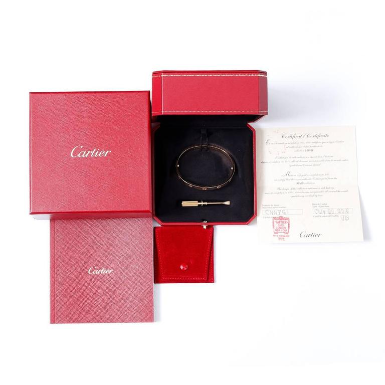 Cartier Love Bracelet Yellow Gold at 1stDibs | cartier love bracelet ...