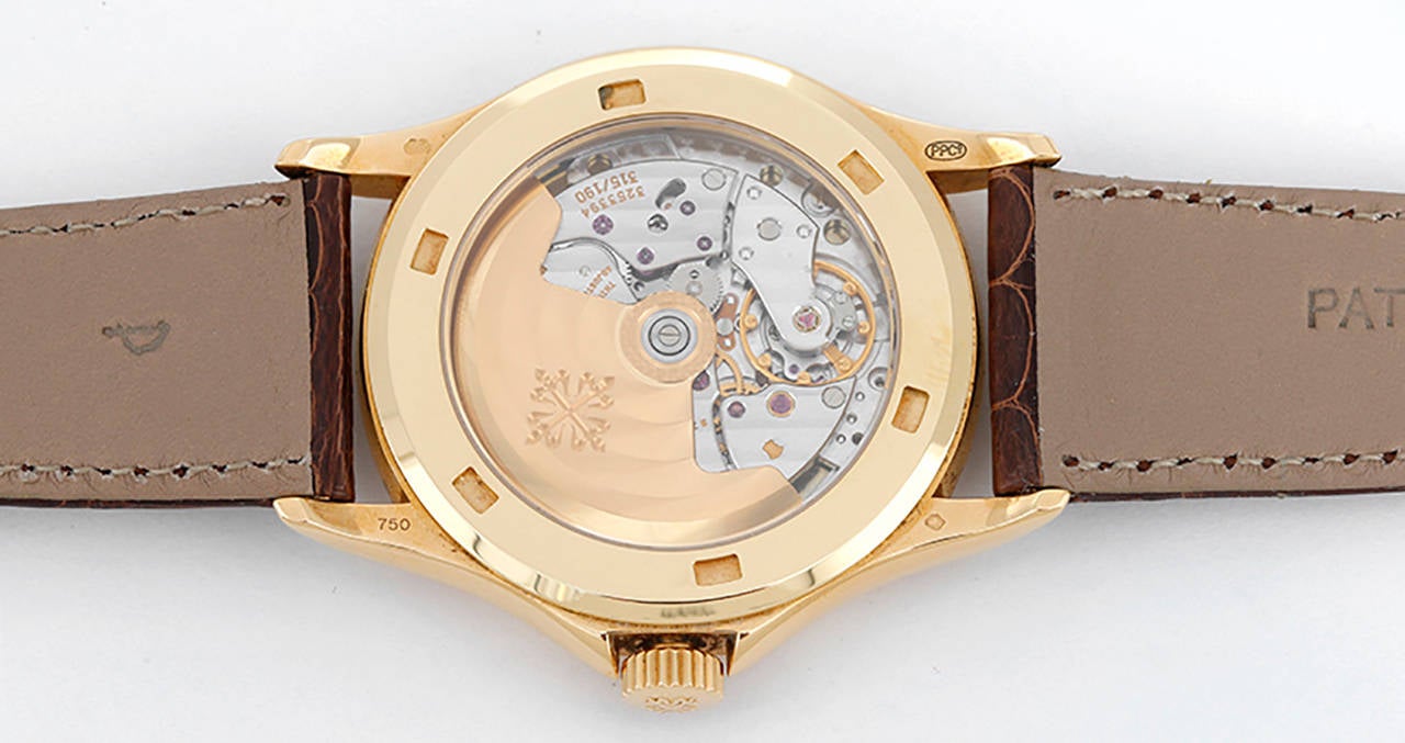 Patek Philippe Yellow Gold Calatrava Wristwatch Ref 5117 J or 5117J at ...