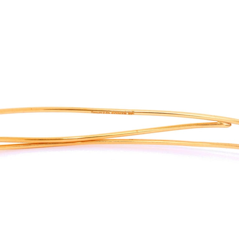 Tiffany and Co. Elsa Peretti Wave Necklace at 1stDibs | tiffany wave ...