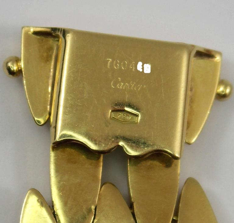 Cartier Gold Five-Row Rice Link Necklace at 1stDibs | ricelink, rice ...