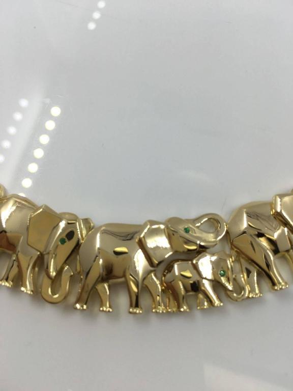 Cartier Gold Jumbo Elephant Necklace at 1stDibs