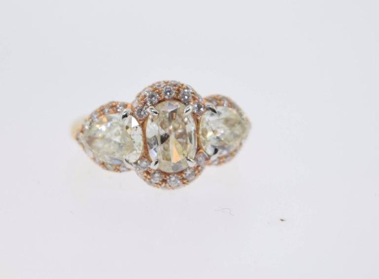 Circlet Diamond Gold Ring and Wedding Band at 1stDibs