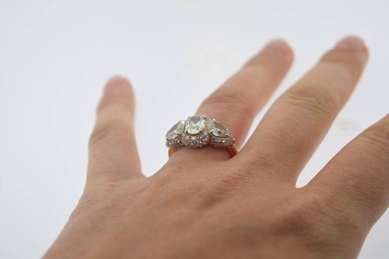 Circlet Diamond Gold Ring and Wedding Band at 1stDibs