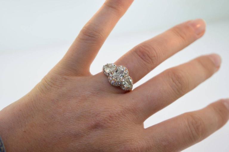 Circlet Diamond Gold Ring and Wedding Band at 1stDibs