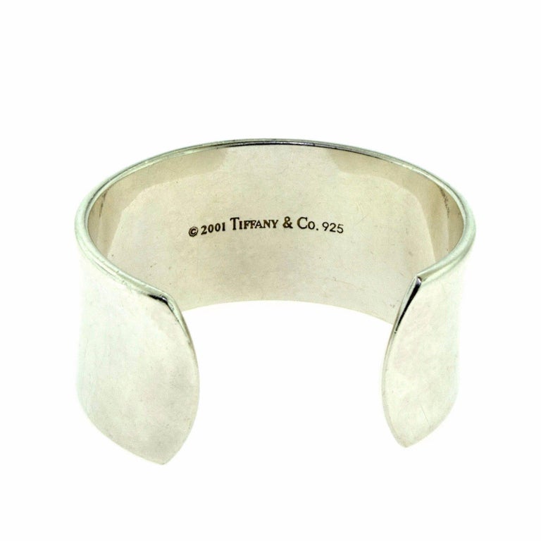 Tiffany and Co. Tiffany 1837 Wide Cuff in Sterling Silver For Sale at ...