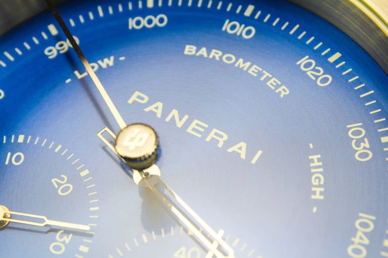 Panerai Teak Wood Barometer Desk Instrument PAM 257 at 1stDibs ...