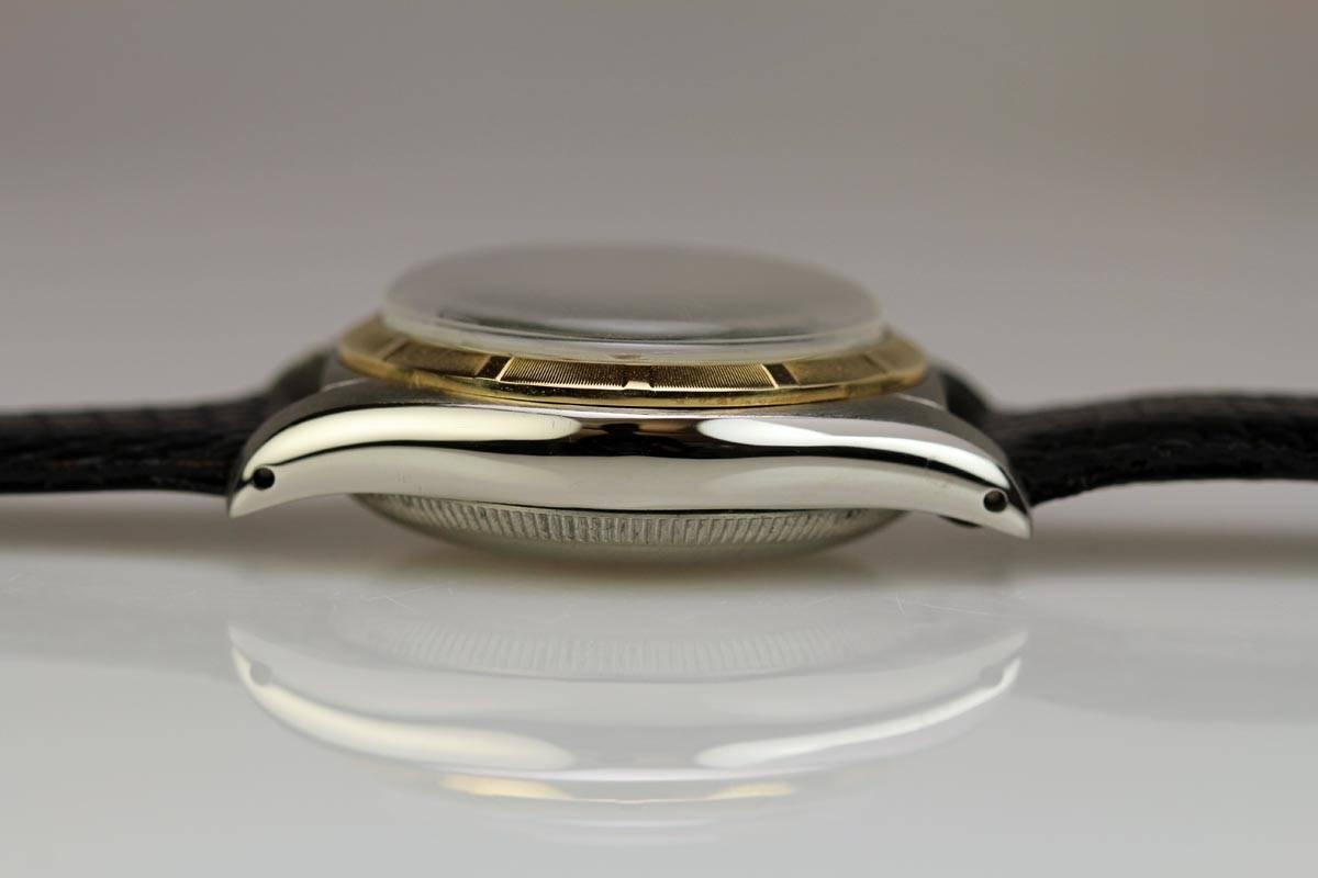 Rolex Yellow Gold Stainless Steel Chronometre automatic wristwatch Ref ...