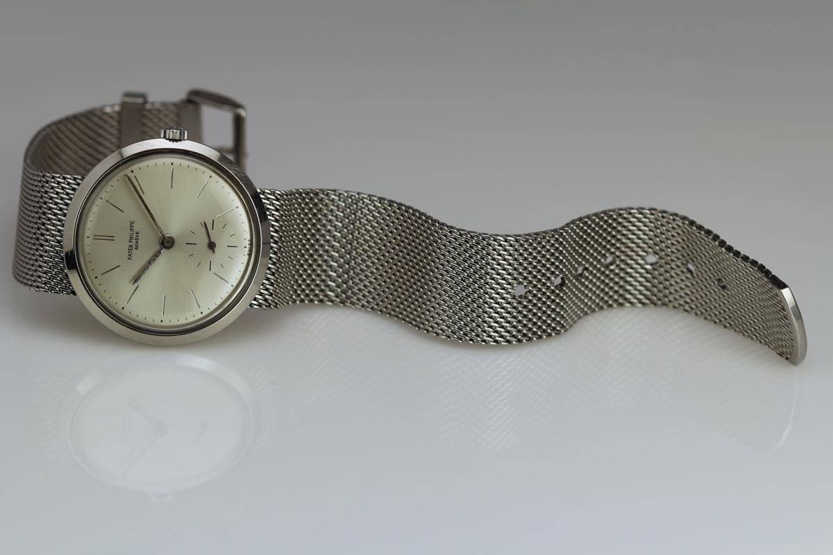 Patek Philippe Stainless Steel Wristwatch Ref 3419 For Sale at 1stdibs