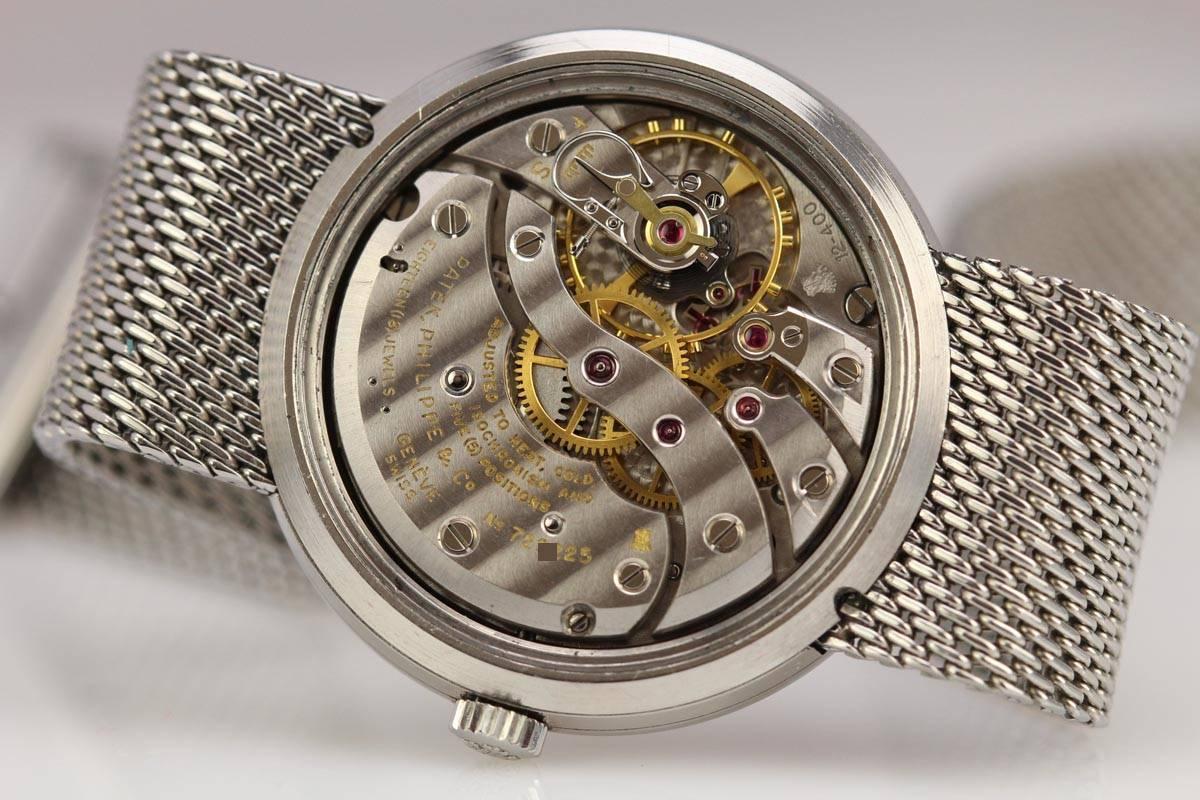 Patek Philippe Stainless Steel Wristwatch Ref 3418 For Sale at 1stdibs