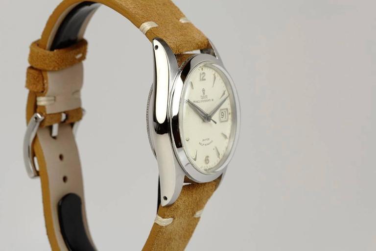 Tudor Stainless Steel Prince Oysterdate 34 Automatic Wristwatch Ref ...