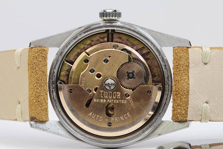 Tudor Stainless Steel Prince Oysterdate 34 Automatic Wristwatch Ref ...