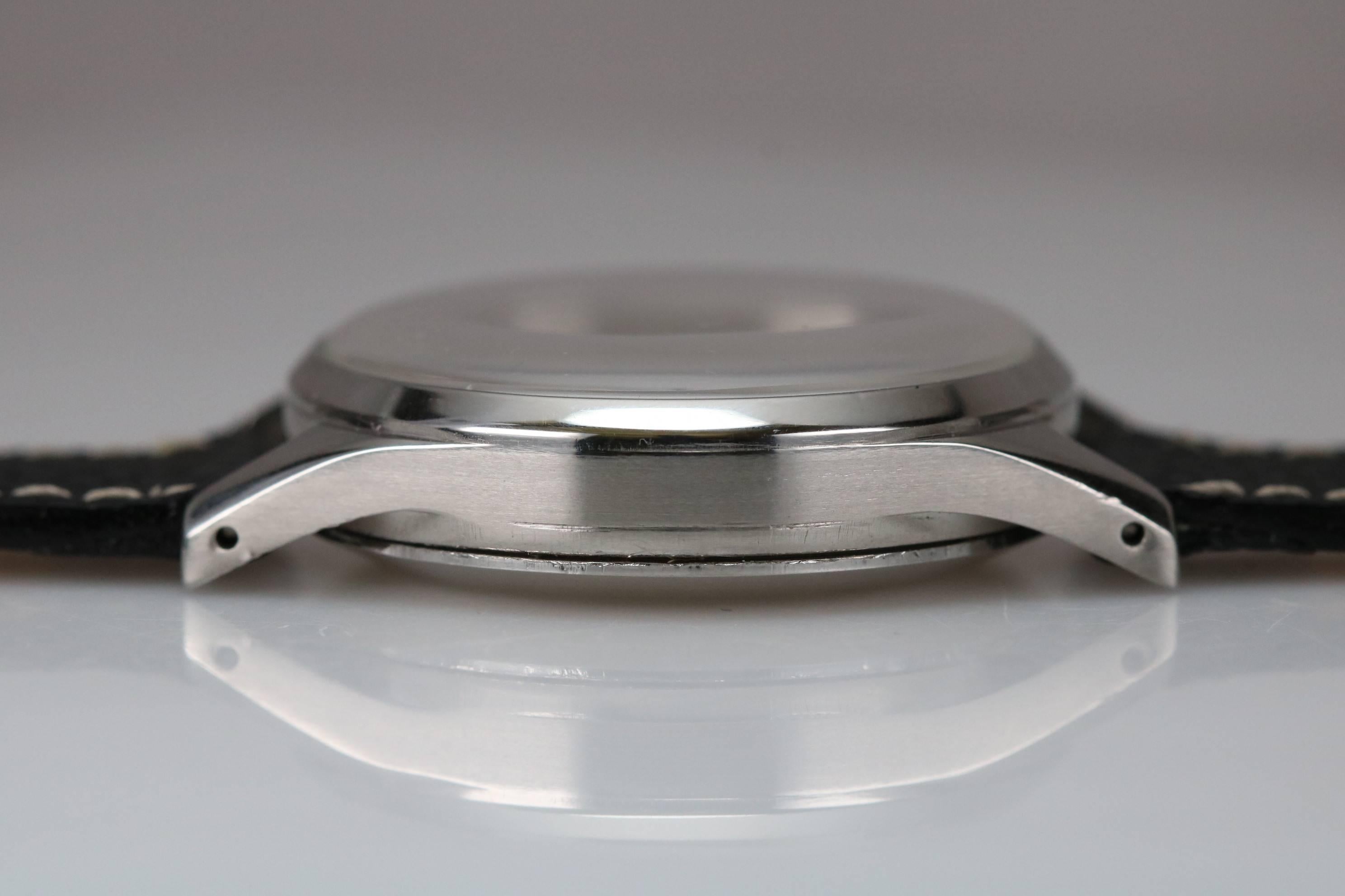 Haste Stainless Steel Chronograph Manual Wristwatch, circa 1960s For ...