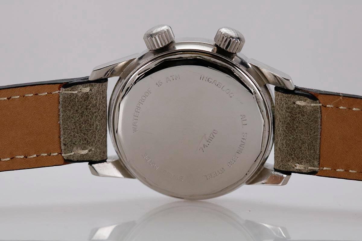 Clarna-Matic Stainless Steel Plongeur Automatic Wristwatch, circa 1960s ...