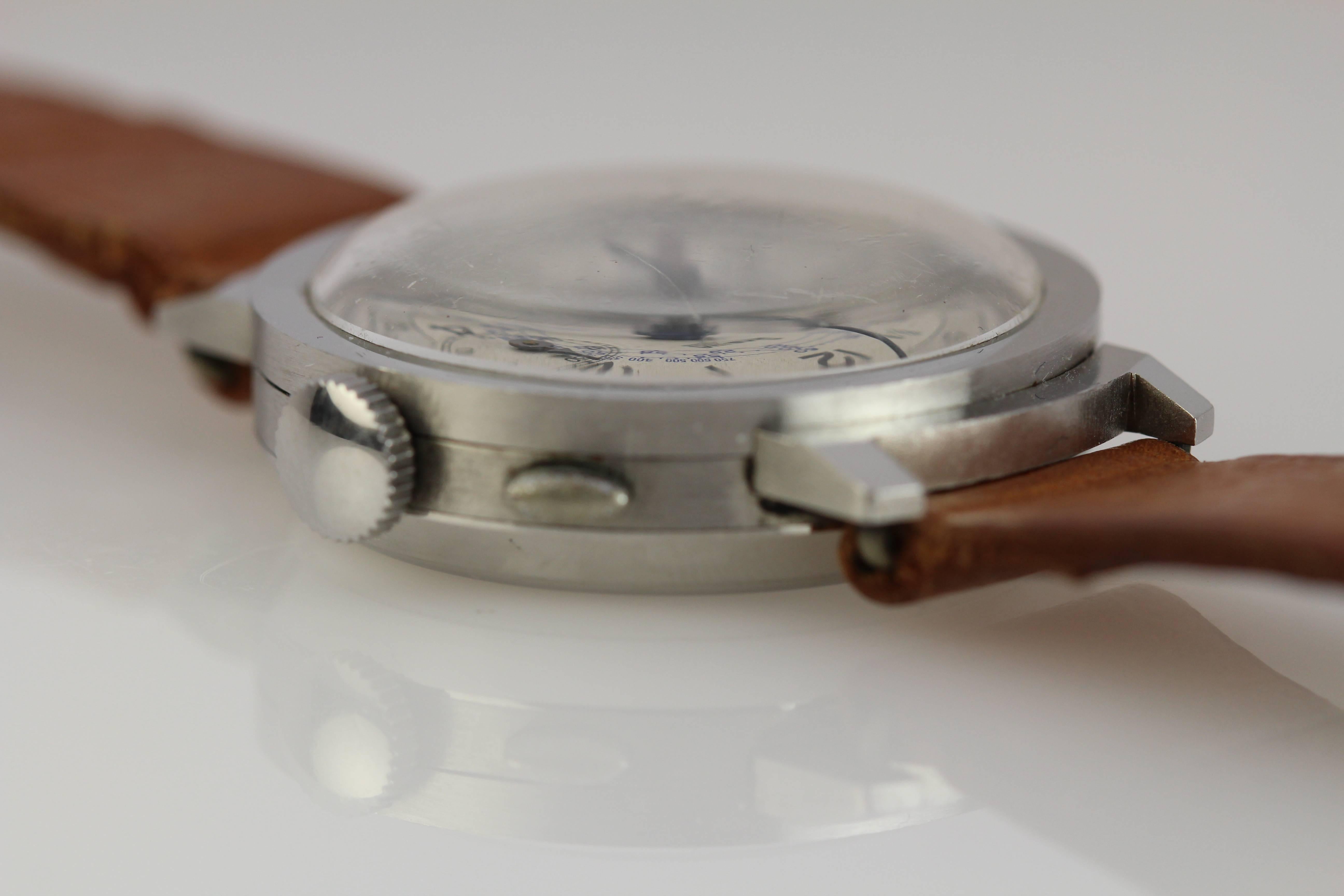 Sabina Suisse One Button Chronograph c. 1940''s at 1stDibs | sabina watch