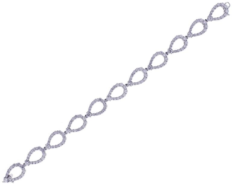 Harry Winston Diamond Loop Bracelet For Sale at 1stDibs | harry winston ...