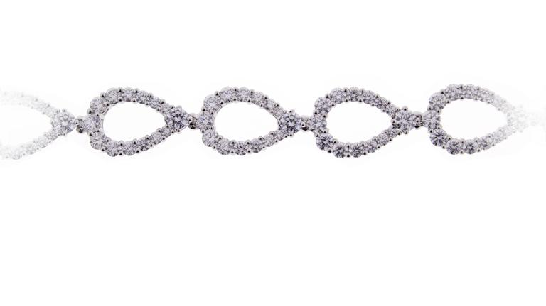 Harry Winston Diamond Loop Bracelet For Sale at 1stDibs | harry winston ...