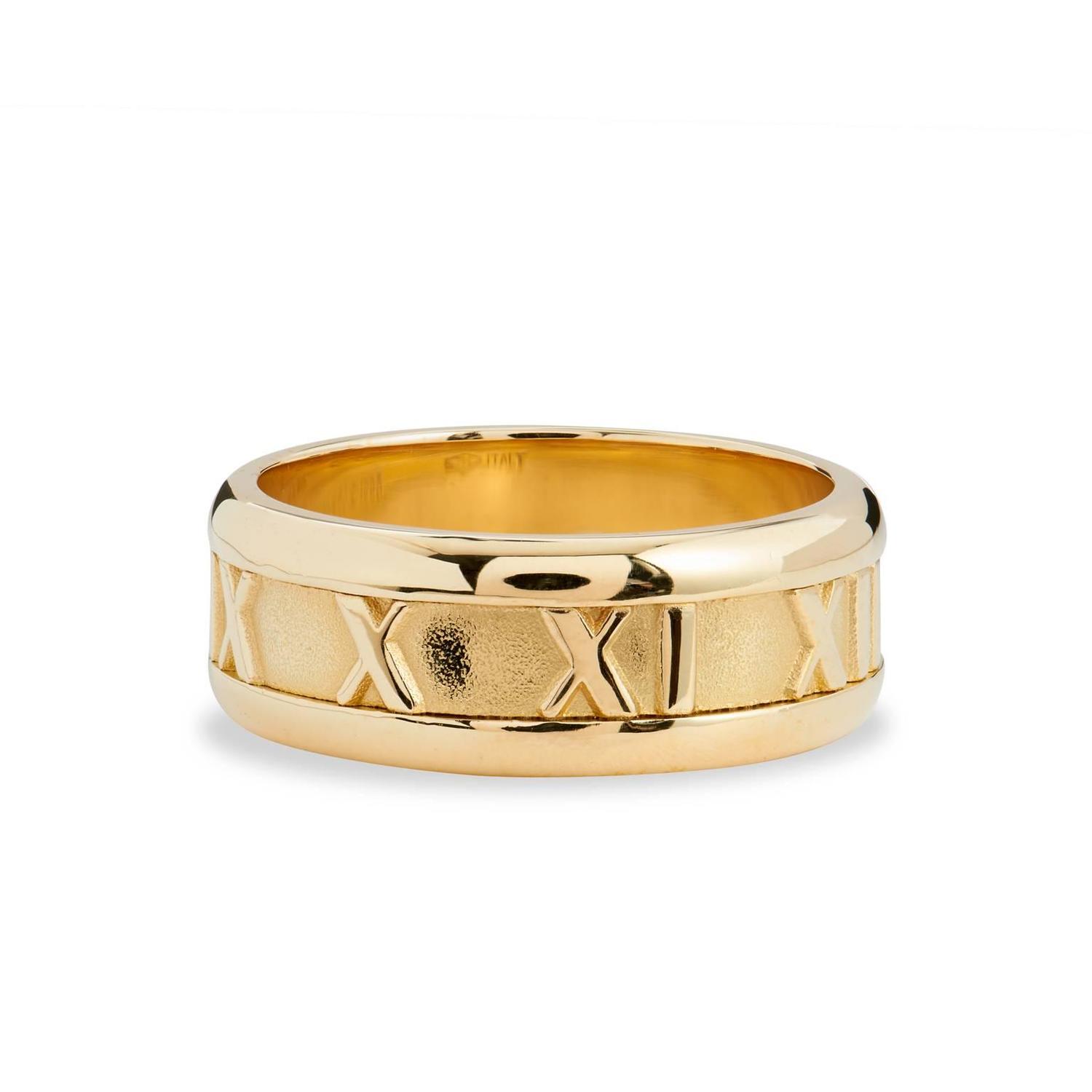 Tiffany and Co. Gold Atlas Ring at 1stdibs