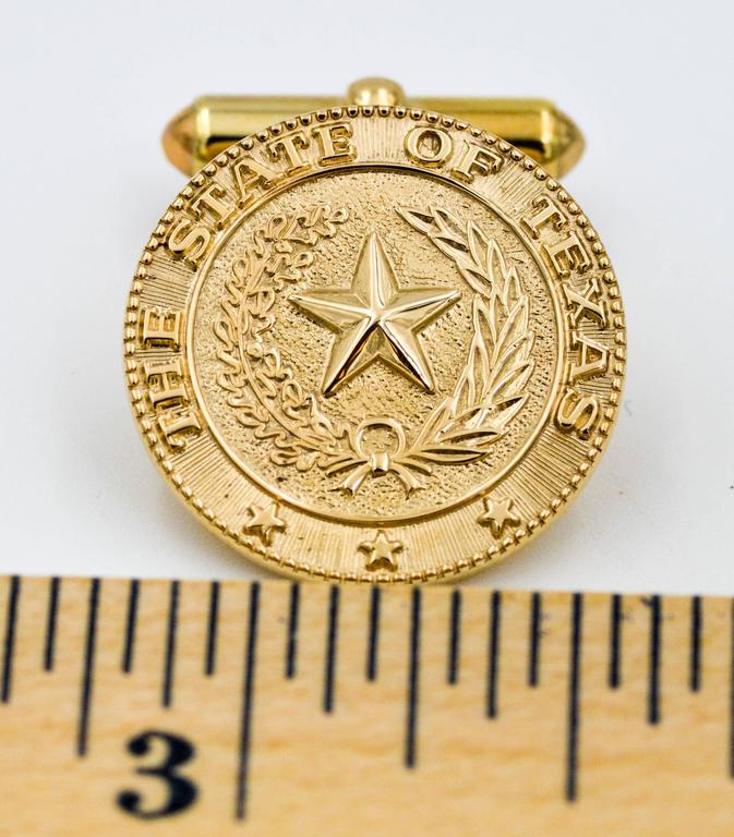 State of Texas Cufflinks at 1stDibs | texas star cufflinks