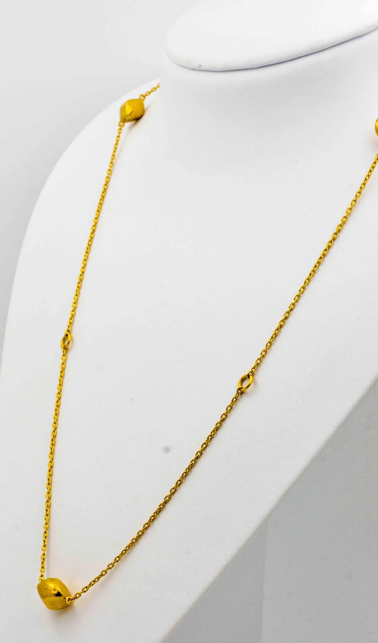 Lika Behar 24 Karat Yellow Gold Chain at 1stDibs | 24 karat gold chain ...