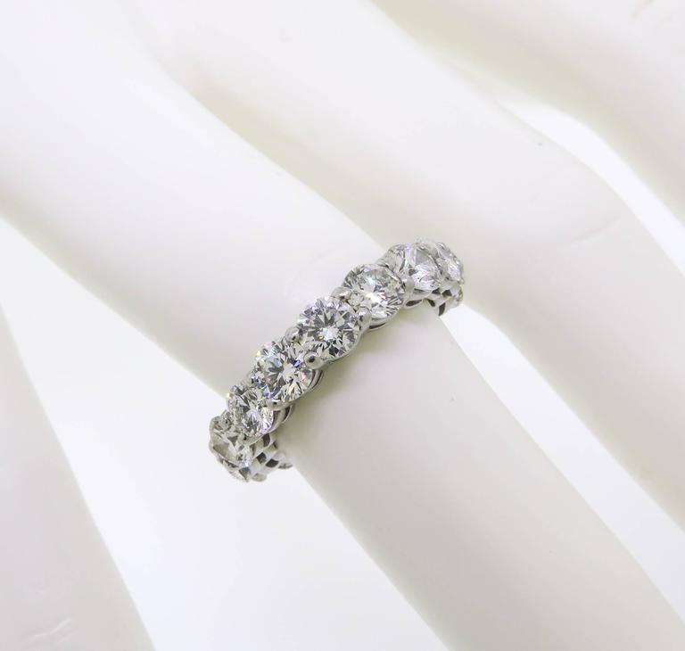 Graff Diamond Platinum Eternity Band Ring at 1stDibs | graff eternity ...