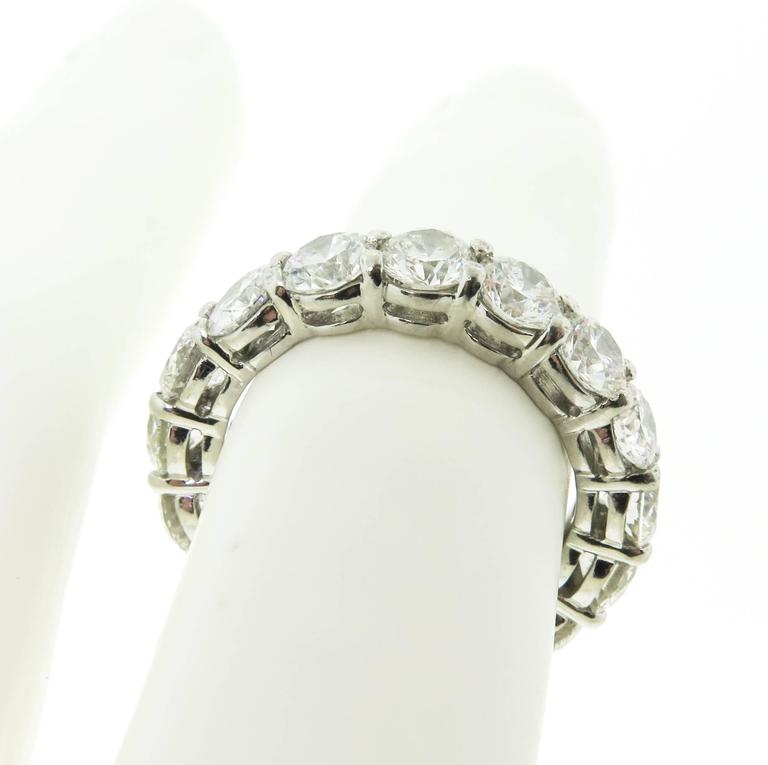 Graff Diamond Platinum Eternity Band Ring at 1stDibs | graff eternity ...