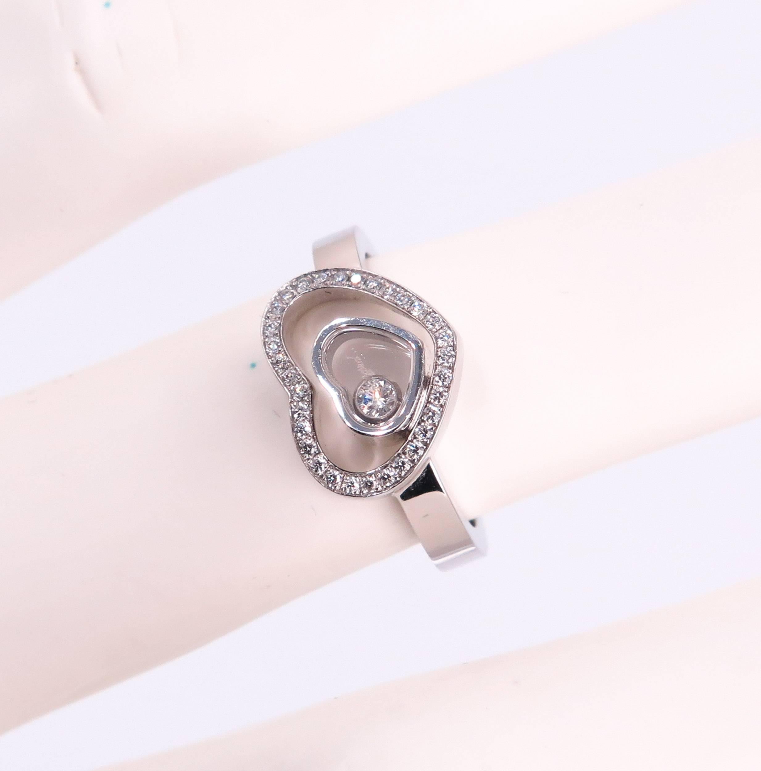 Happy Hearts Chopard Diamond Ring at 1stDibs | chopard happy hearts ...