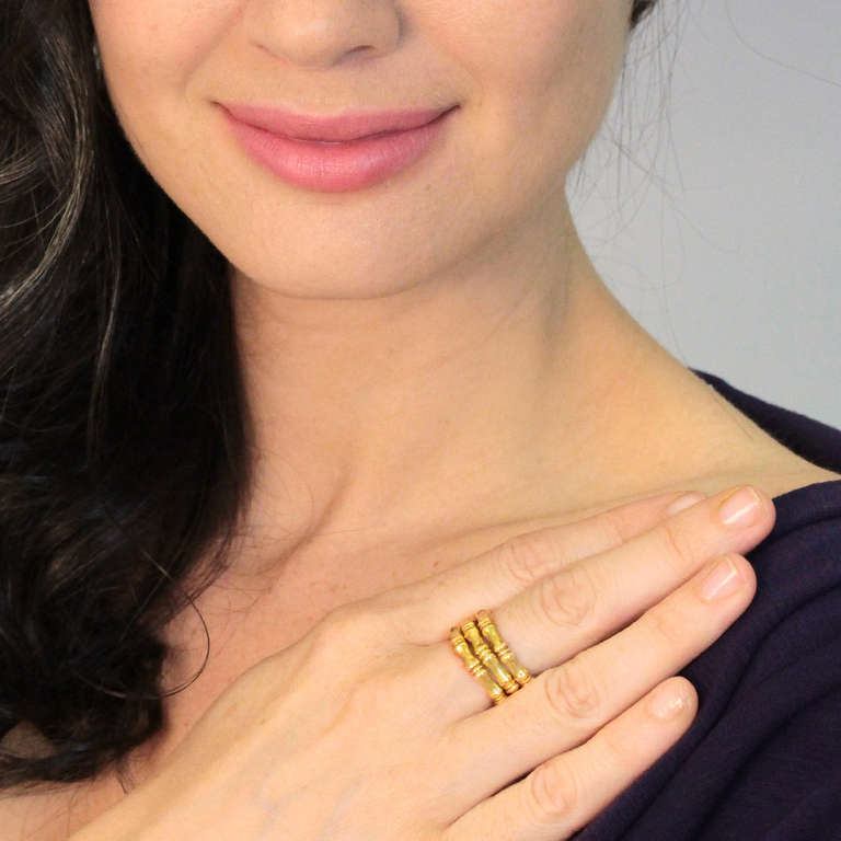Set of 3 Bamboo Rings at 1stDibs