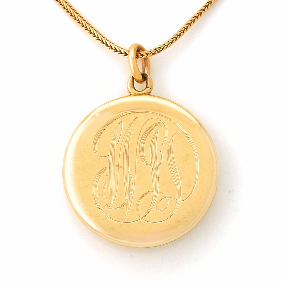 Snake Locket with Diamond Eyes at 1stDibs