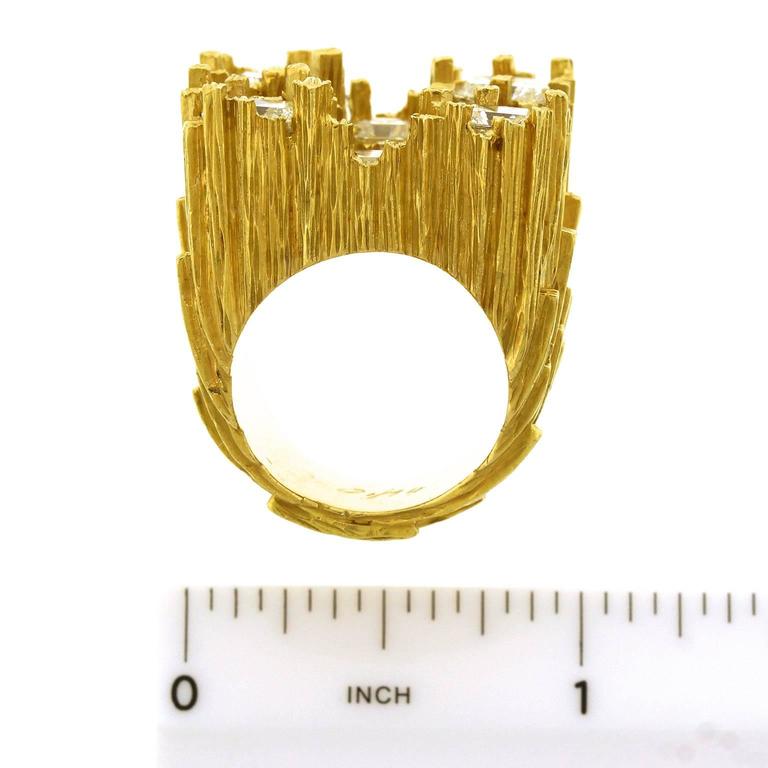 Spectacular Brutalist Ring at 1stDibs