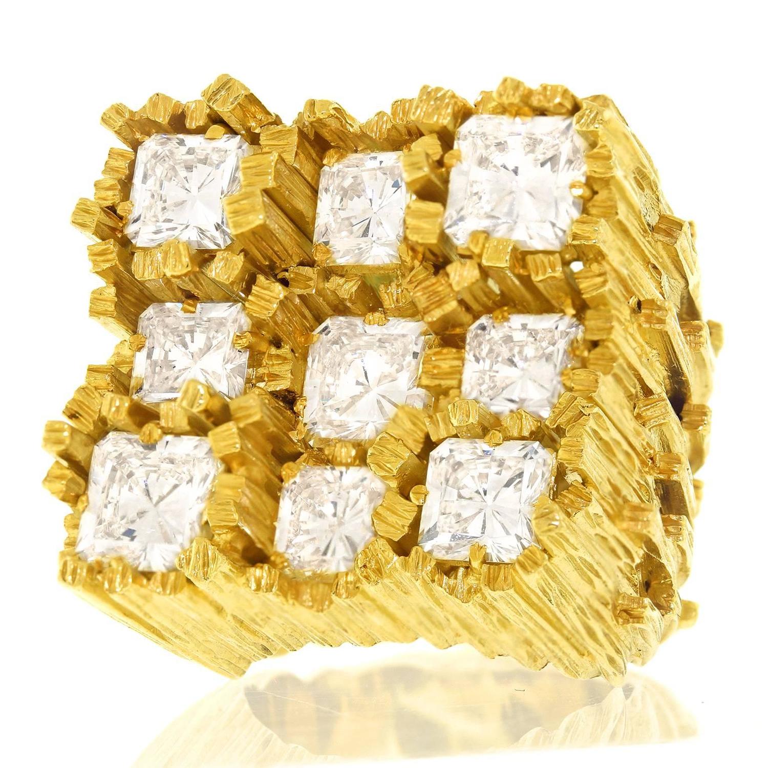 Spectacular Brutalist Ring at 1stdibs