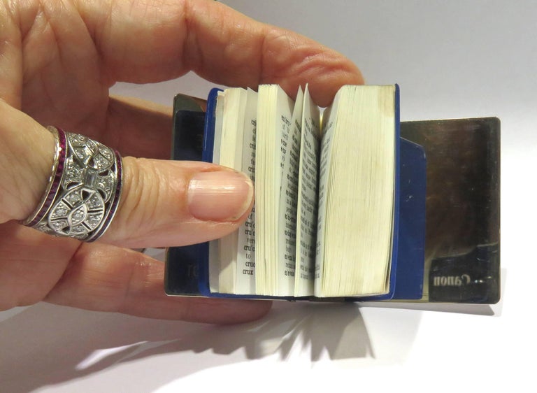 Tiffany Sterling Miniature Webster Dictionary at 1stDibs