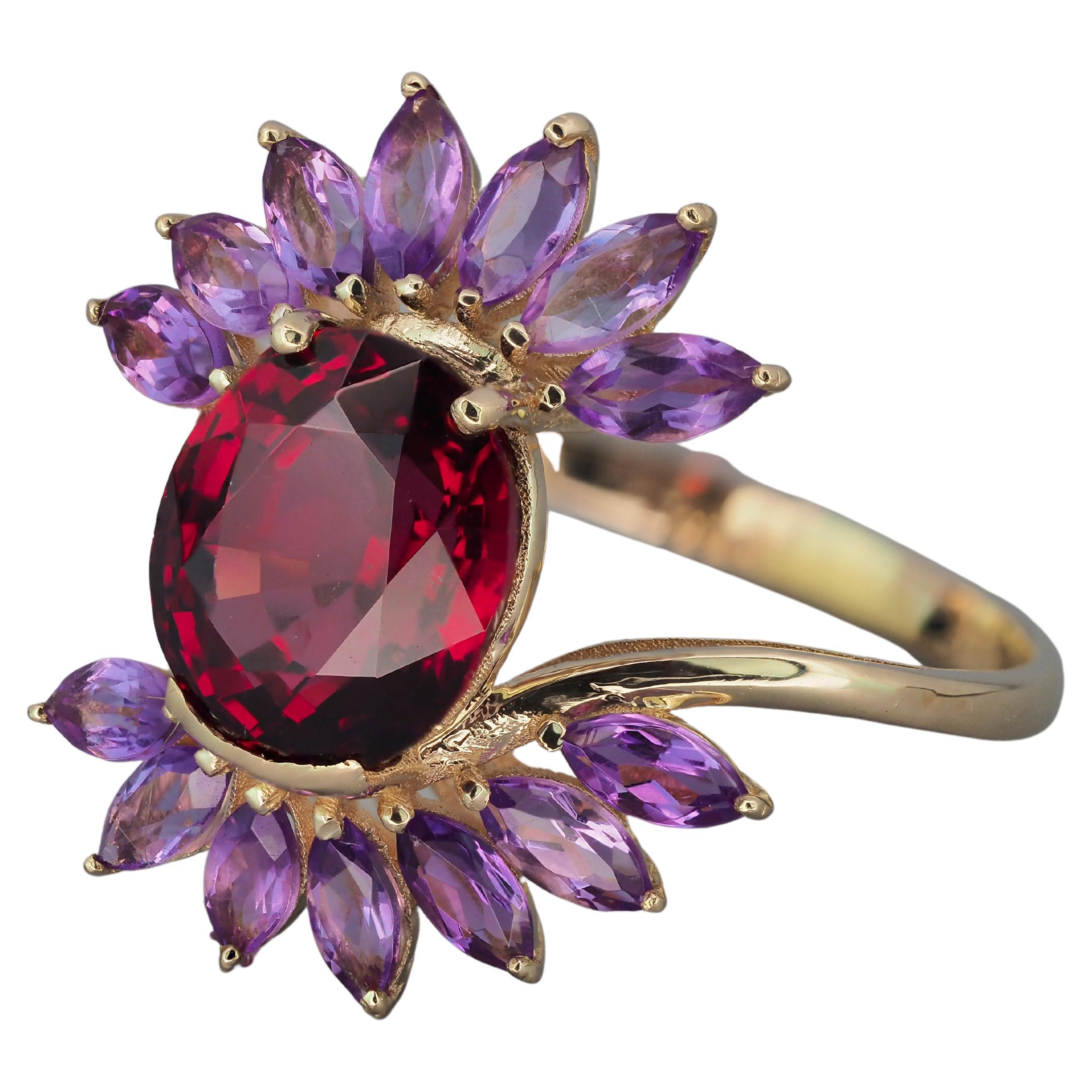 Ed Wiener Gold Ring at 1stDibs