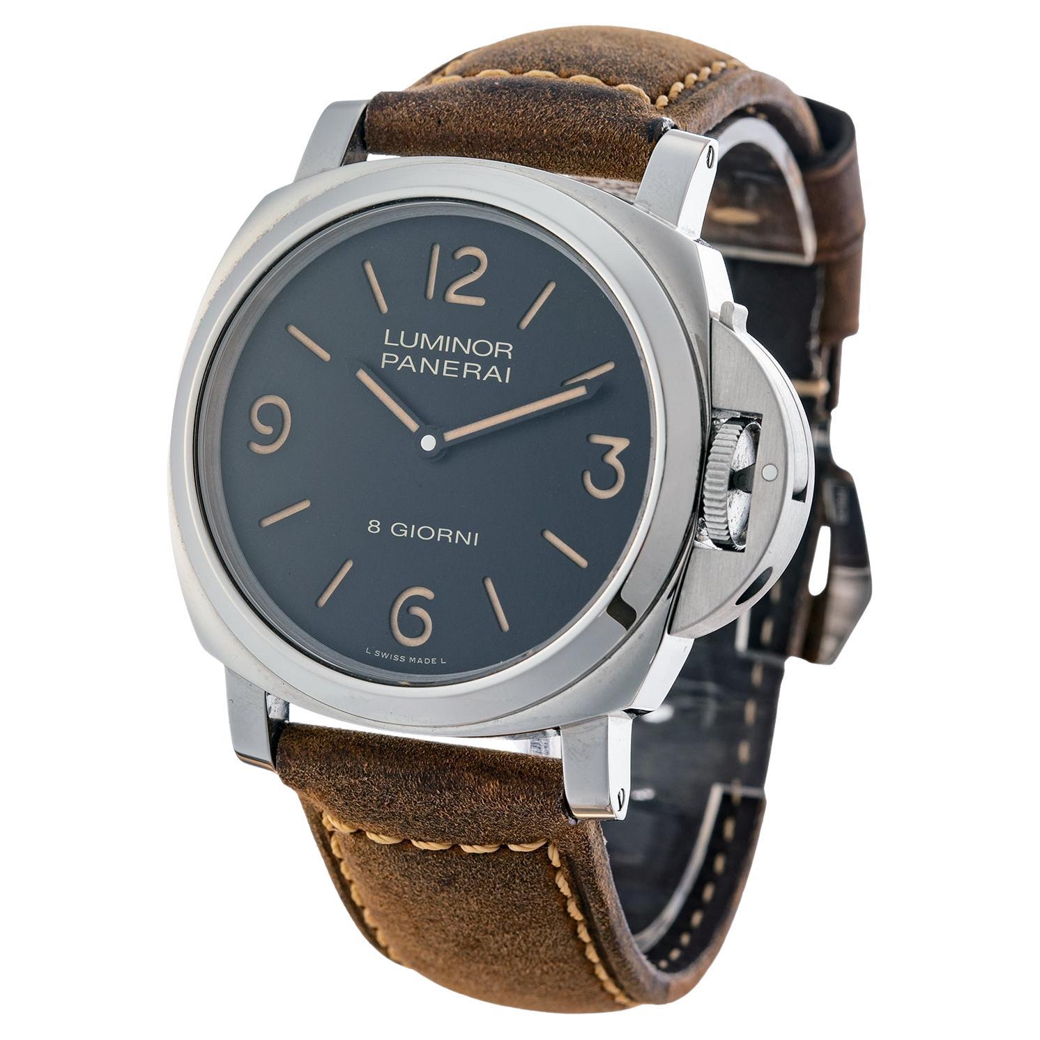 Panerai PAM00111 PAM 111 Luminor Marina 44mm Stainless Steel Box ...
