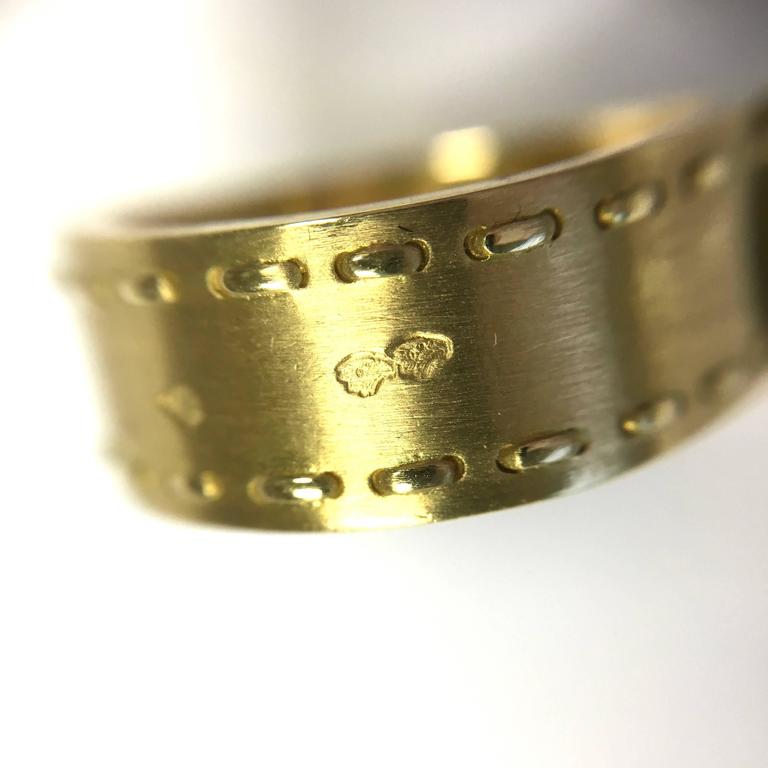 Hermes Gold Kelly Padlock Ring at 1stDibs