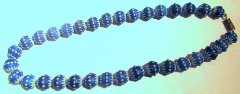 Antique Wedgwood Bead Necklace at 1stDibs