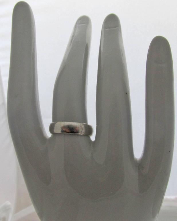 Antique Silver Posie Ring at 1stDibs