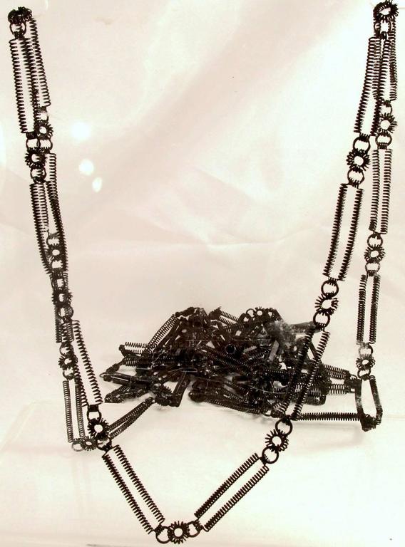 Antique Berlin Iron Chain at 1stDibs | iron chain necklace